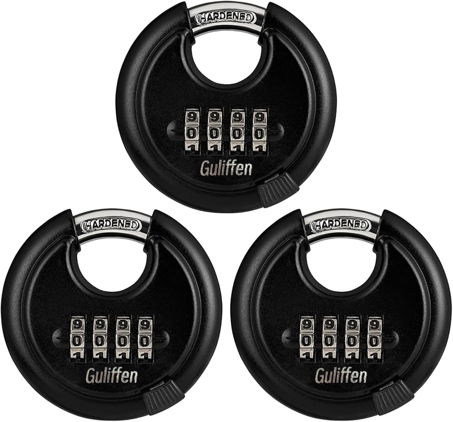 SKYSONIC Outdoor Combo Lock for Storage Unit, Weatherproof Disc Lock ...