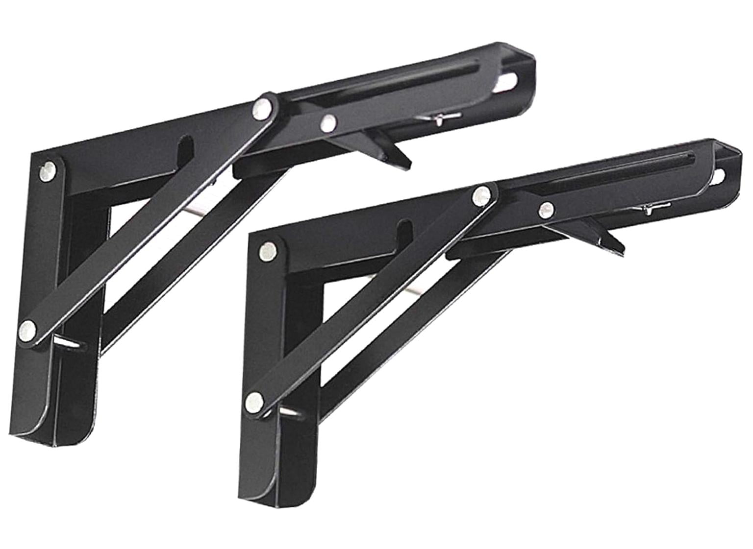 SKYSONIC Painted Collapsible 16" - Metal Folding Bracket for Tables ...