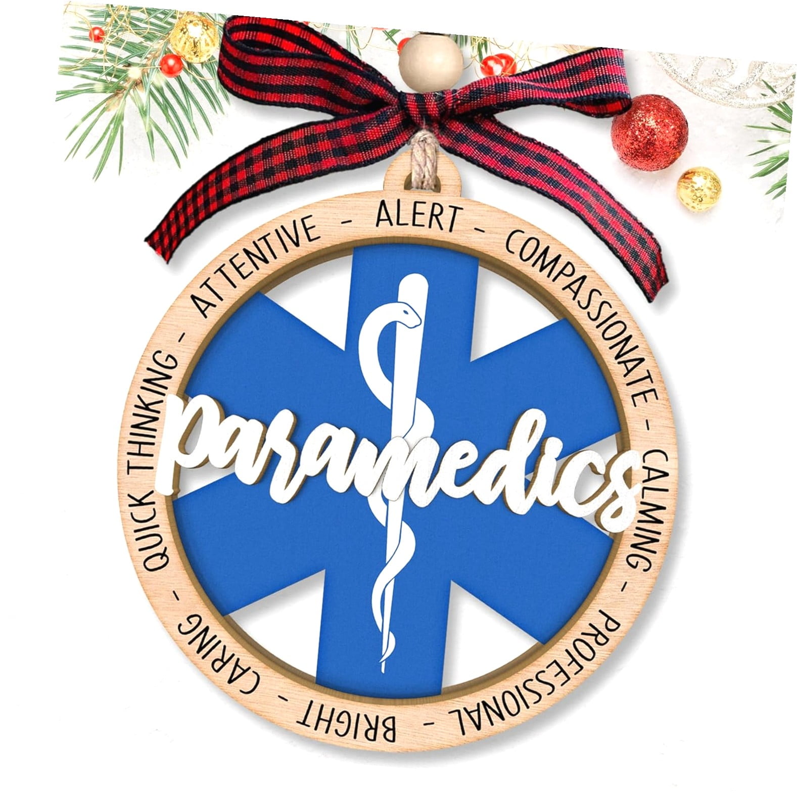 SKYSONIC Paramedic Ornament Paramedic , for EMTs and Paramedics ...