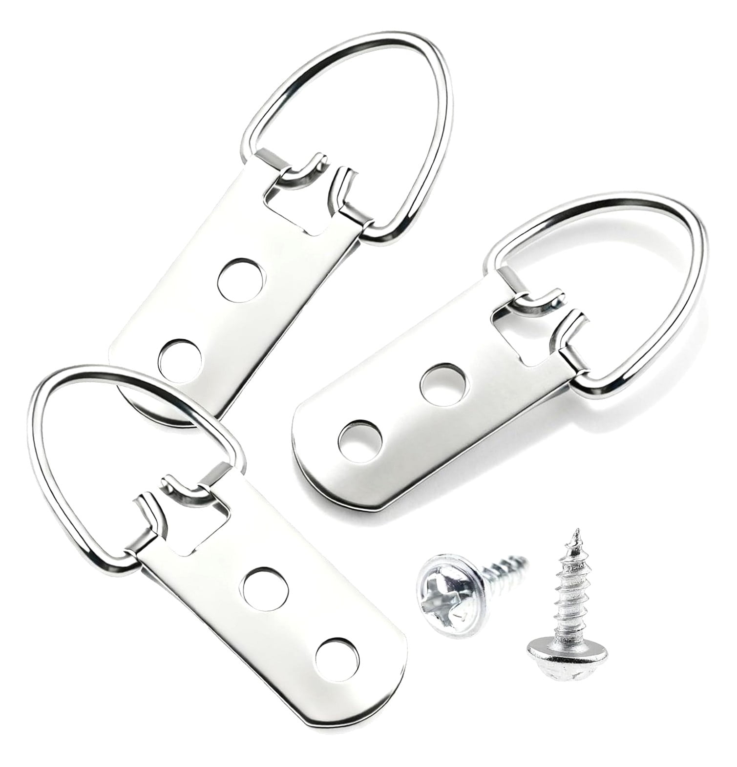 SKYSONIC Picture Hangers with Screws 60 Pack Hangers for Picture ...