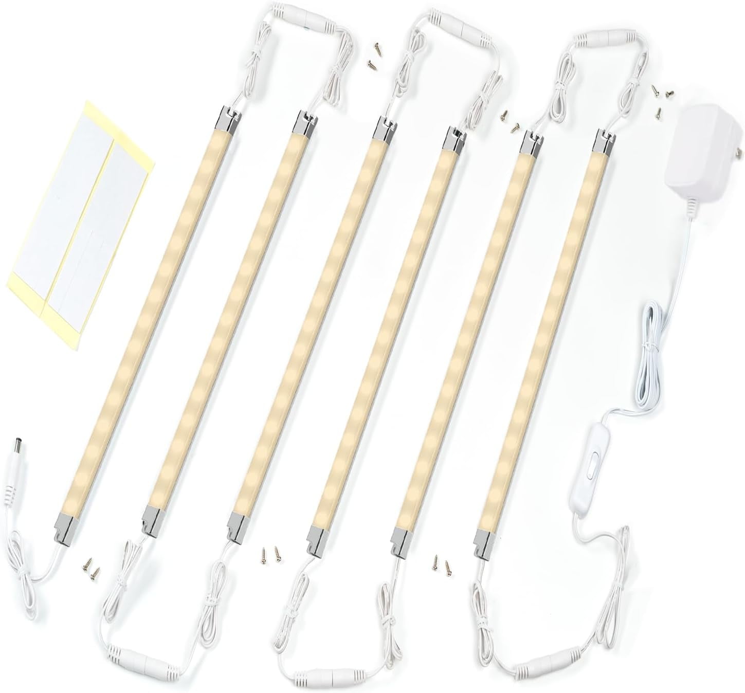 SKYSONIC Premium LED Light Strips Kit: 6 x 12 Linkable Bars + Rocker ...