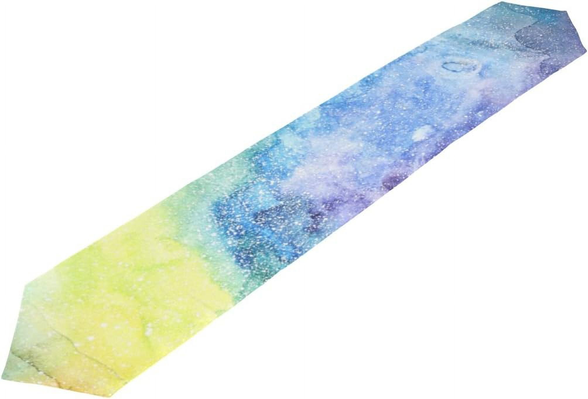 SKYSONIC Rectangle Galaxy Stars Night Sky Printed Table Runner 13x90in ...