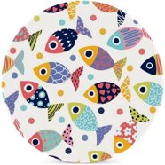 Car Coasters 4 Pack, 2.56" Absorbent Ceramic Coasters for Car ...