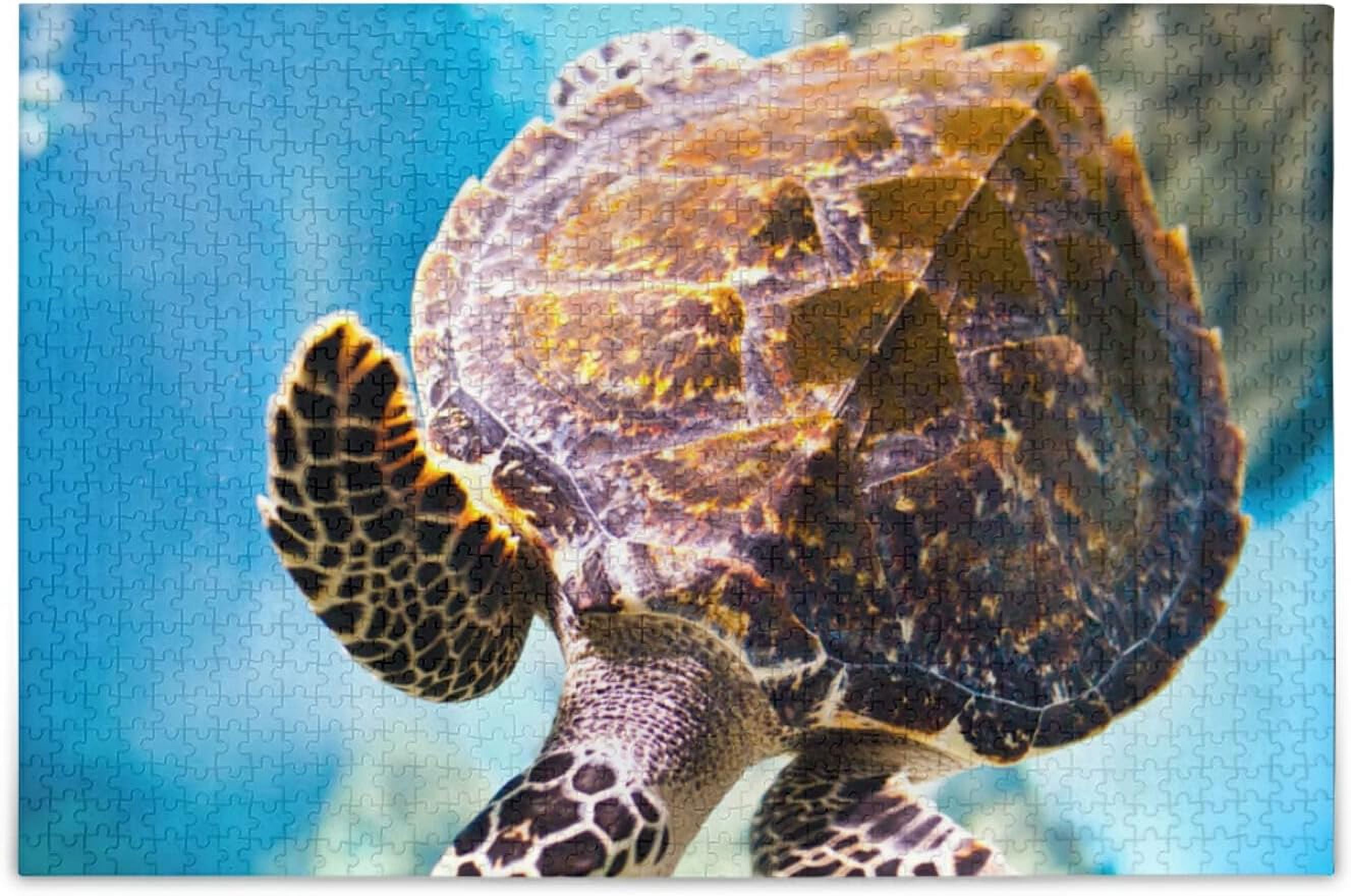 SKYSONIC Sea Turtle Animal Jigsaw Puzzles for Adults, 1000 Piece ...
