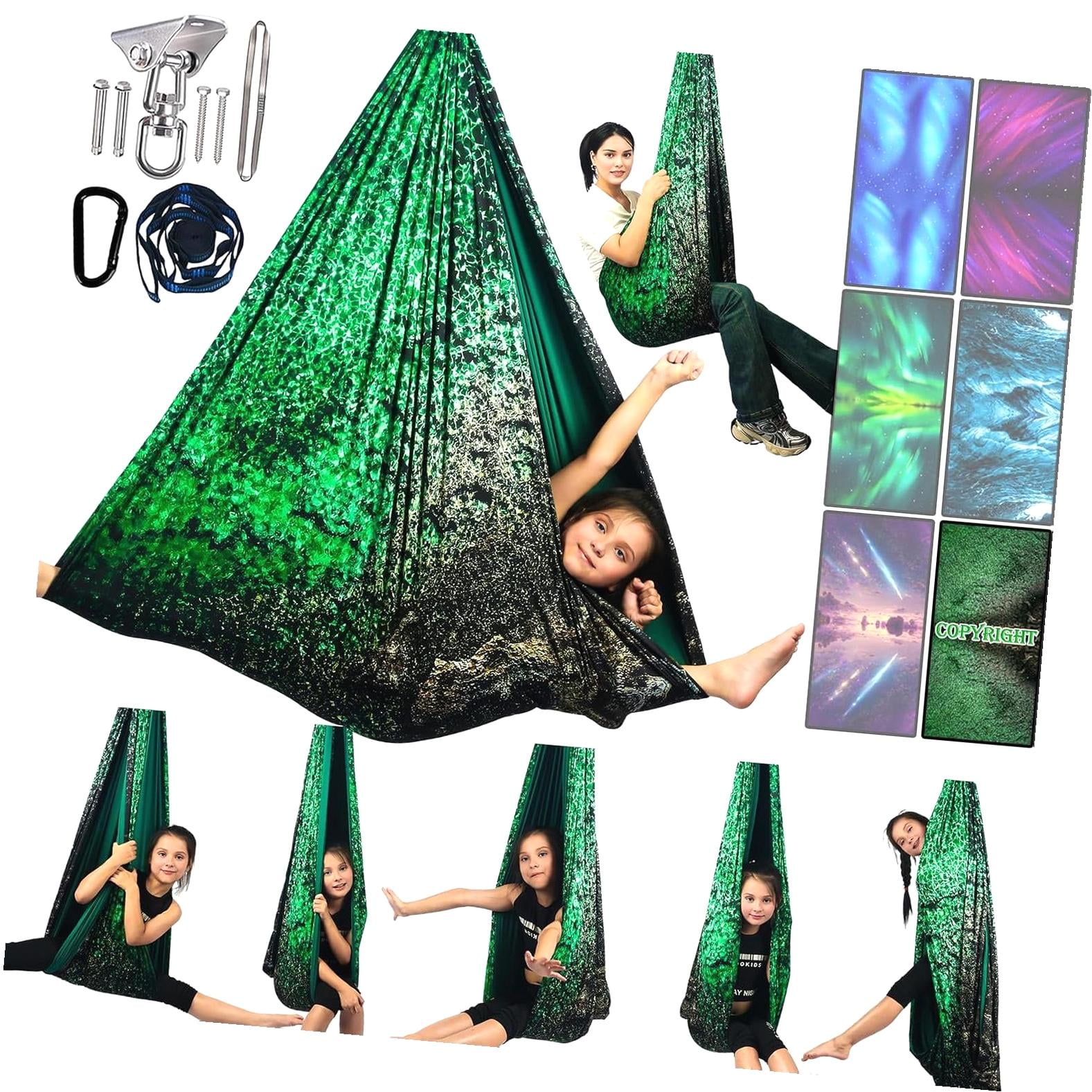 SKYSONIC Sensory Swing for & Adults, Supports Up to 300lbs, Indoor ...