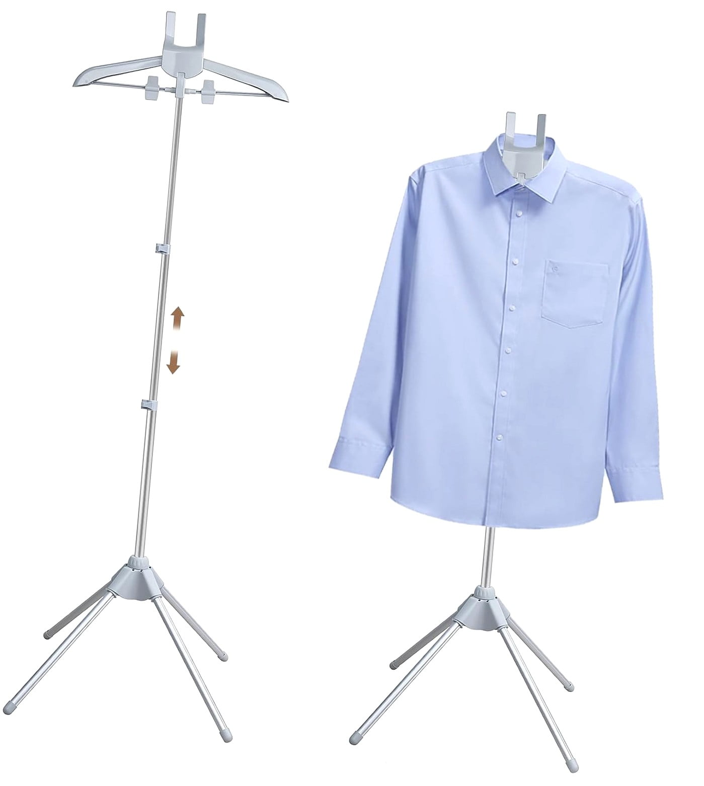 SKYSONIC Shirt Display, 34-63 Inch Height Shirt Display Stand Adult for ...
