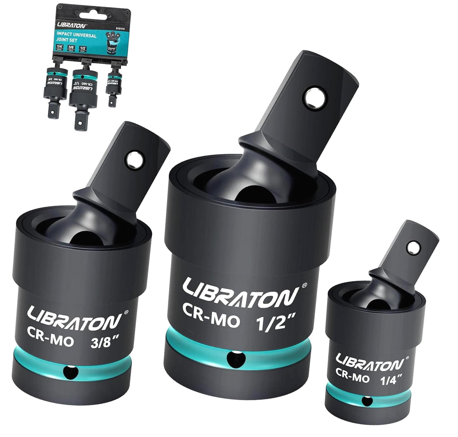 SKYSONIC Swivel Socket Collection, Impact Swivel Socket Kit, Wobble ...