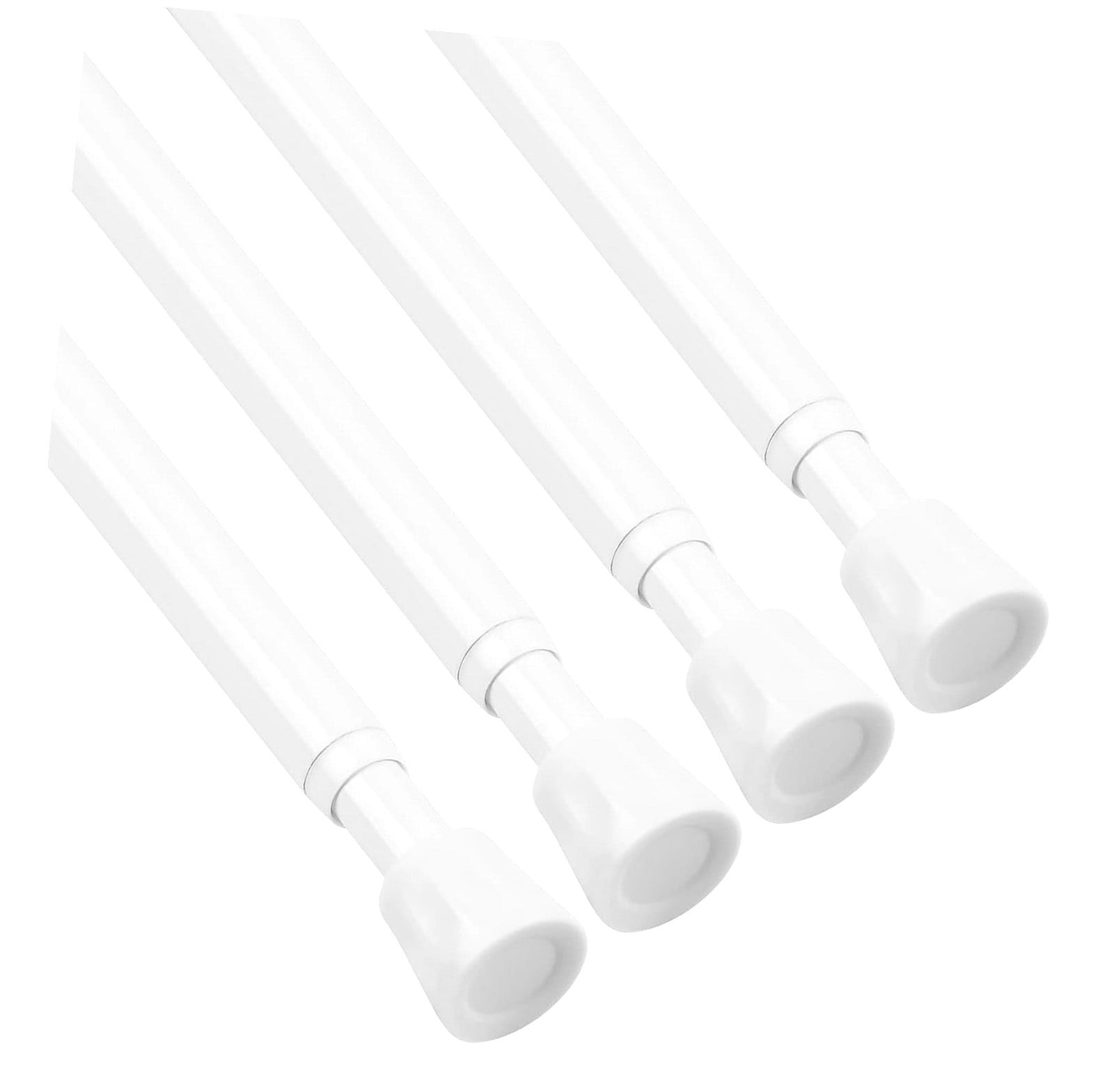 SKYSONIC TYRON Tension Rods for Window 28 to 48 Inch, White Small ...