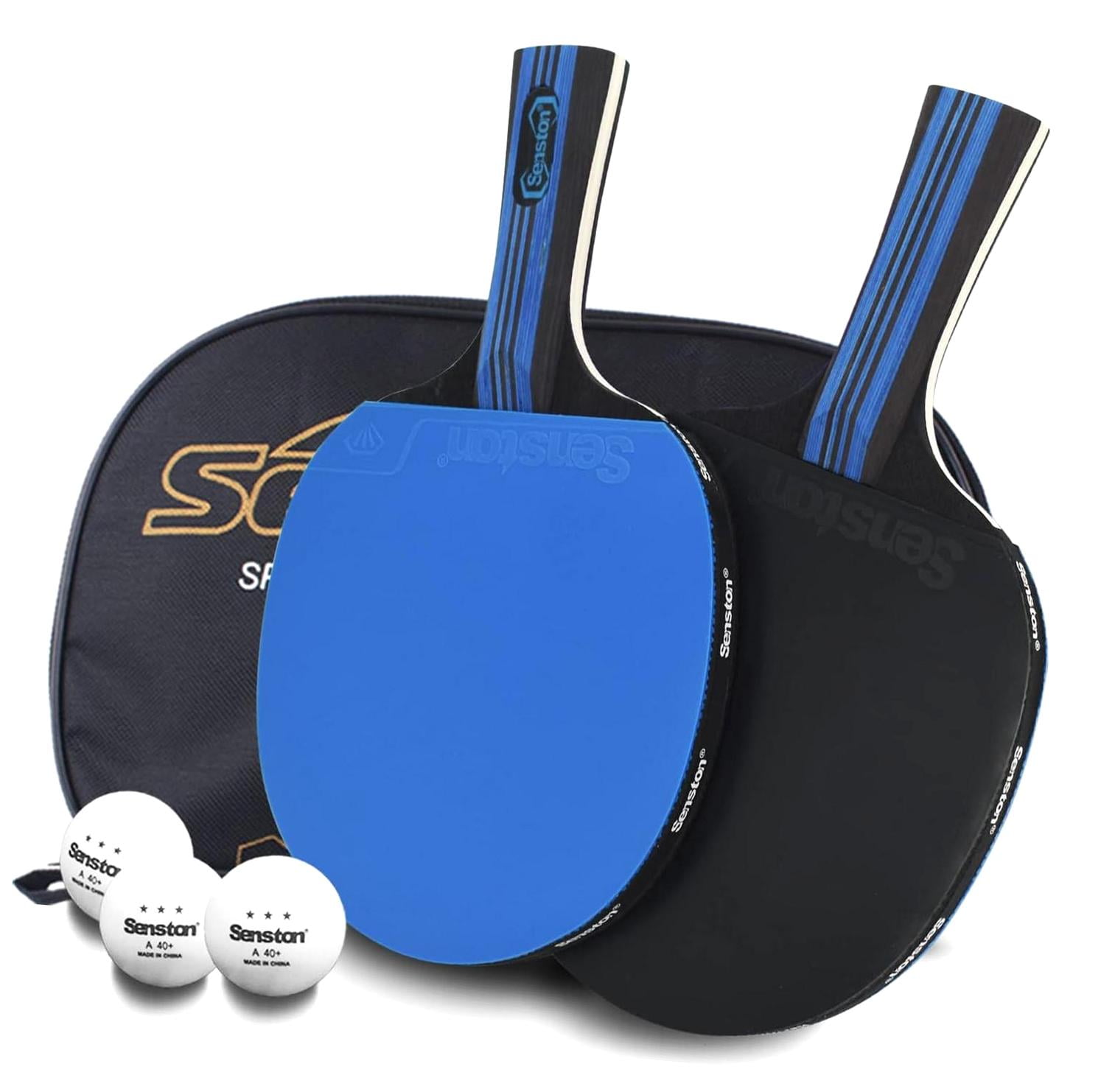 SKYSONIC Table Tennis Paddle for Fun or Competition - Pong Paddle Set ...