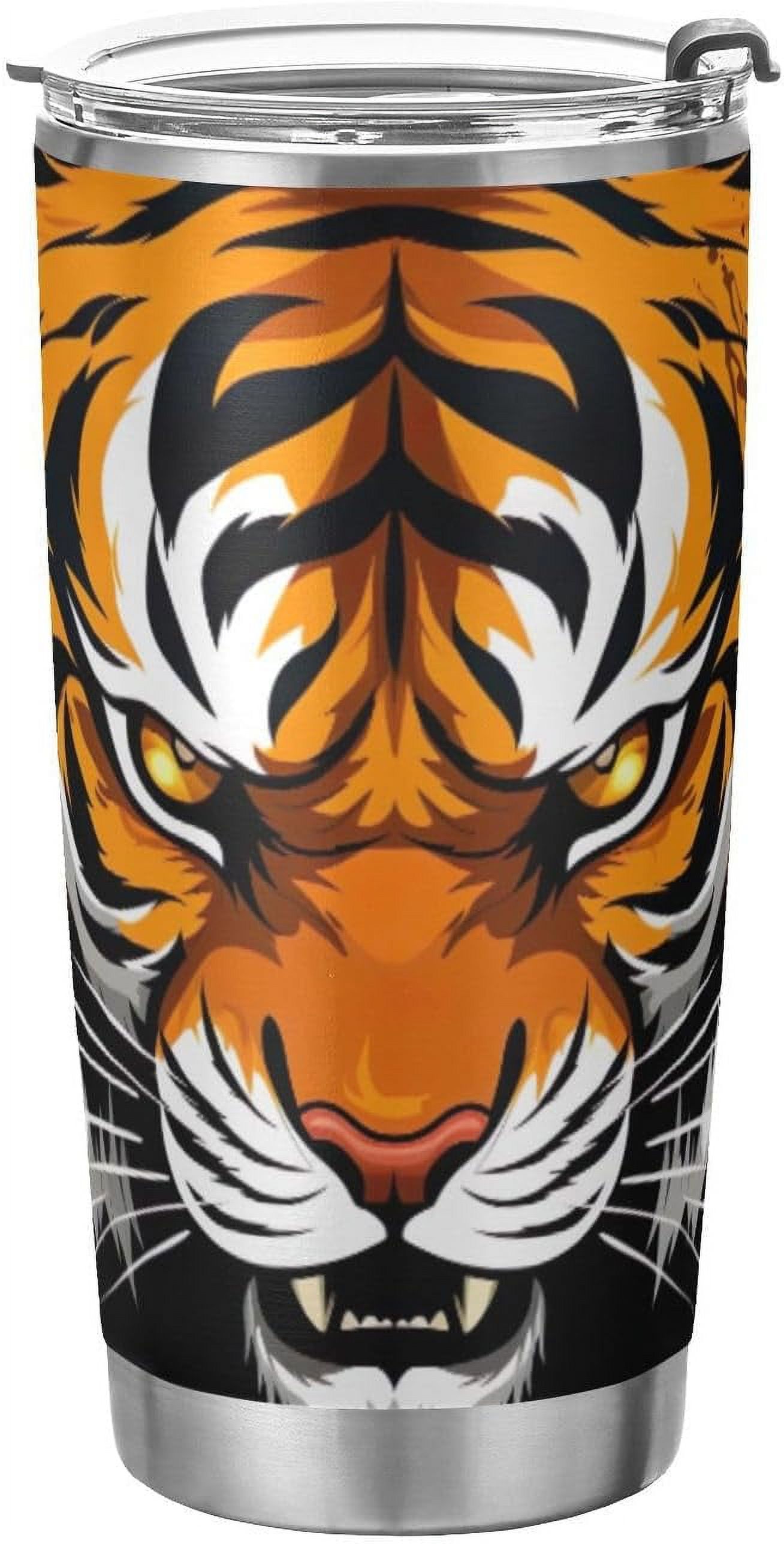 SKYSONIC Tiger Tumbler Stainless Steel Double Wall Vacuum Reusable ...