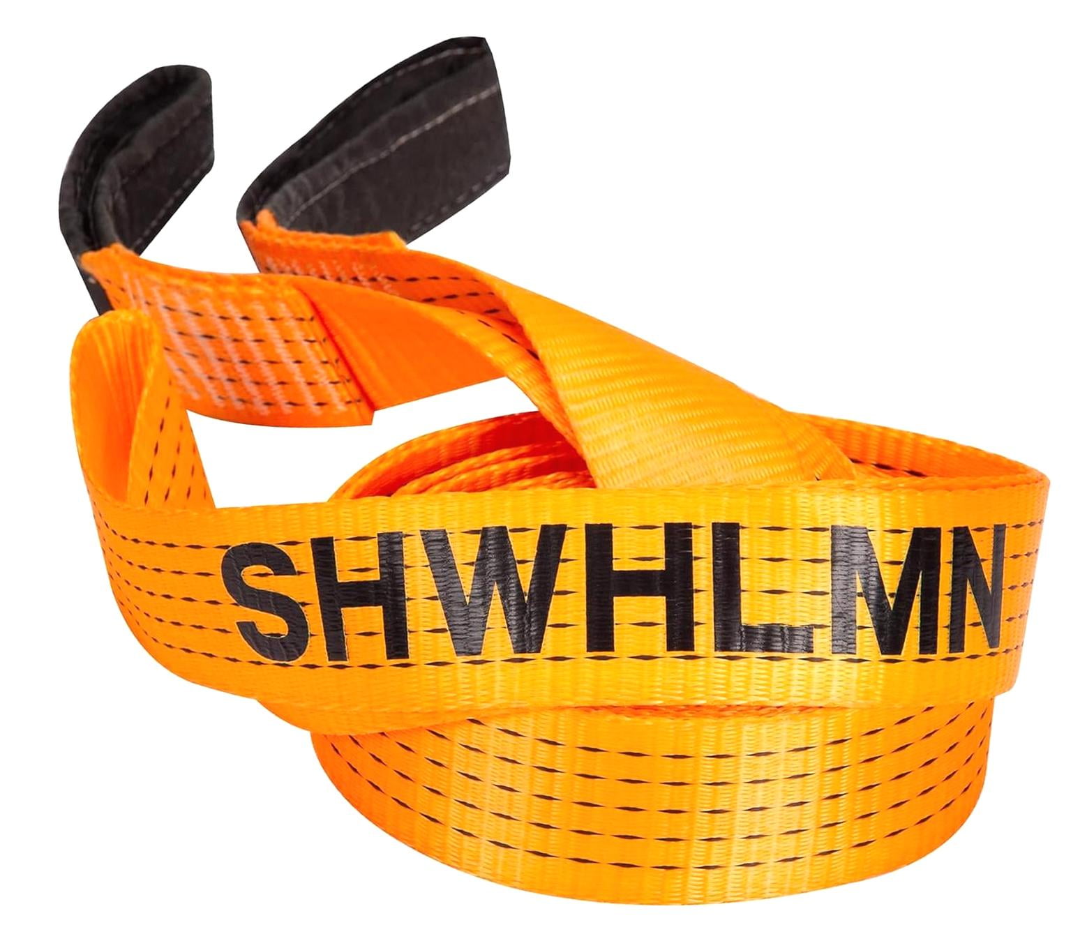 SKYSONIC Tow Strap 2" x 20 Ft, rigorously tested to 20,024lb break ...