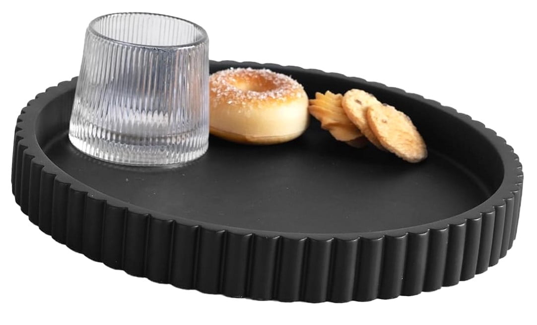 SKYSONIC Tray for Coffee Table, Living Room, Side Table, 11" Round ...