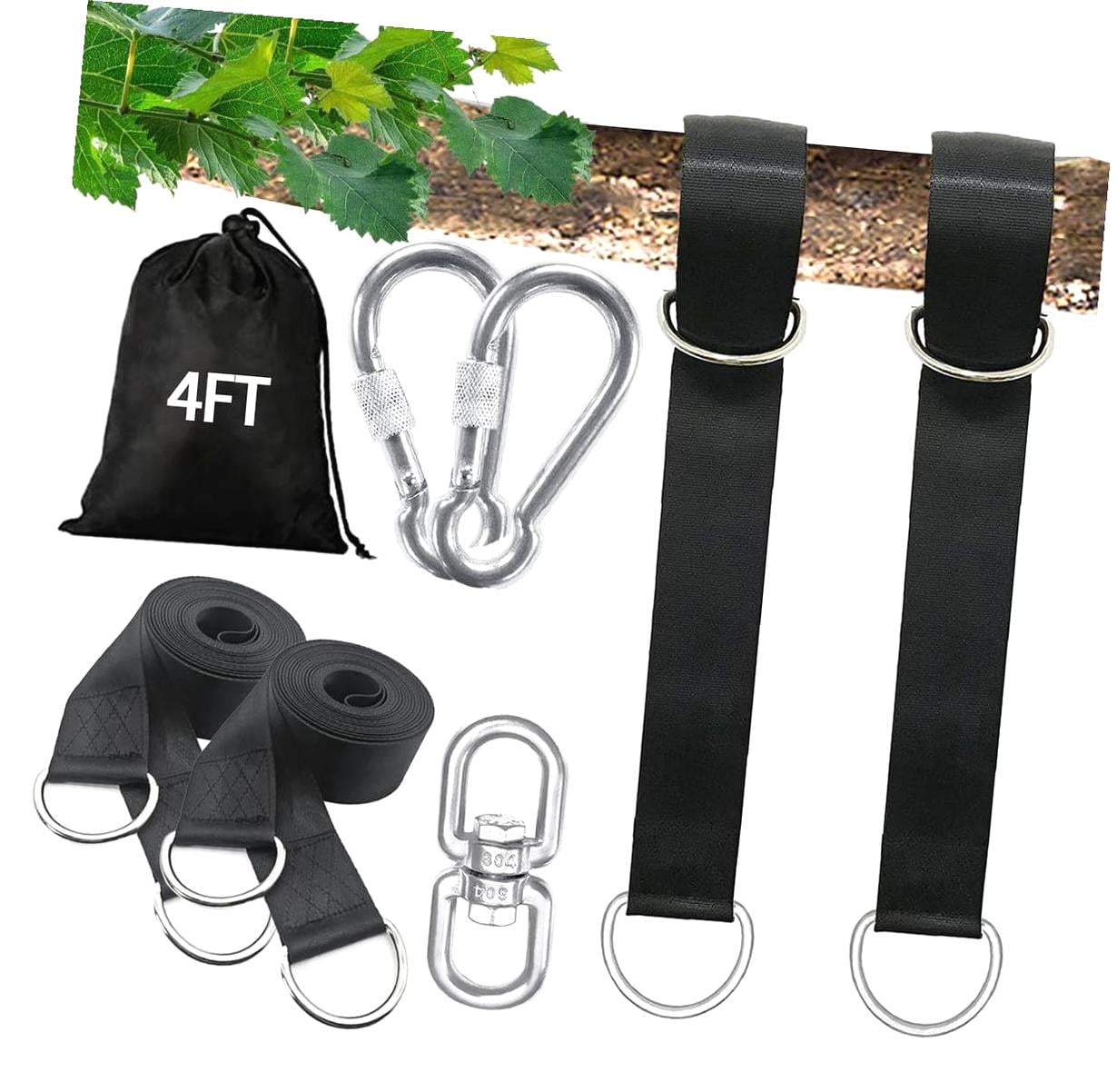 SKYSONIC Tree Swing Hanging Kit, Extra Long Straps 4FT/8FT/15FT/20FT ...