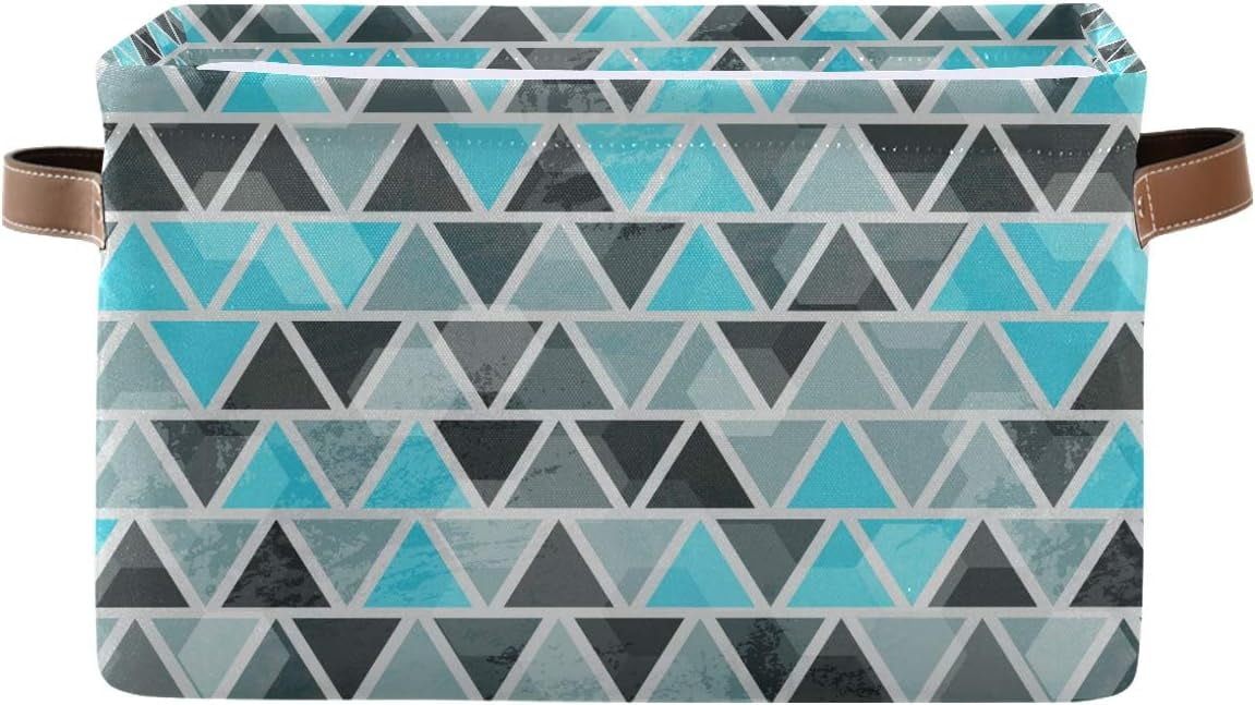 SKYSONIC Triangle Laundry Basket Collapsible Laundry Hamper Clothes ...