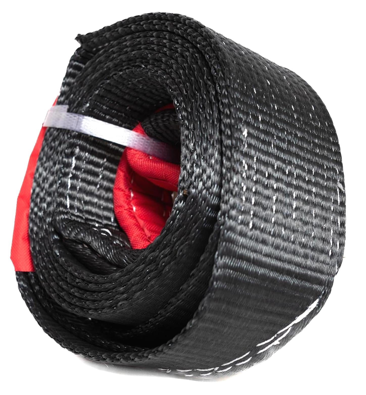 SKYSONIC Ultimate Recovery Strap Tree Protector Winch Tow Strap 3" x 10 ...