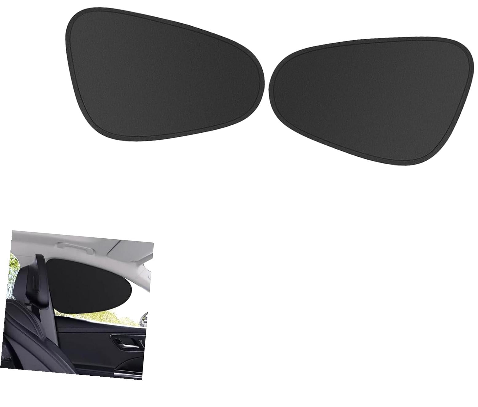 SKYSONIC Vehicle Side Window Sun Screens, 2 Pack Privacy Shades ...