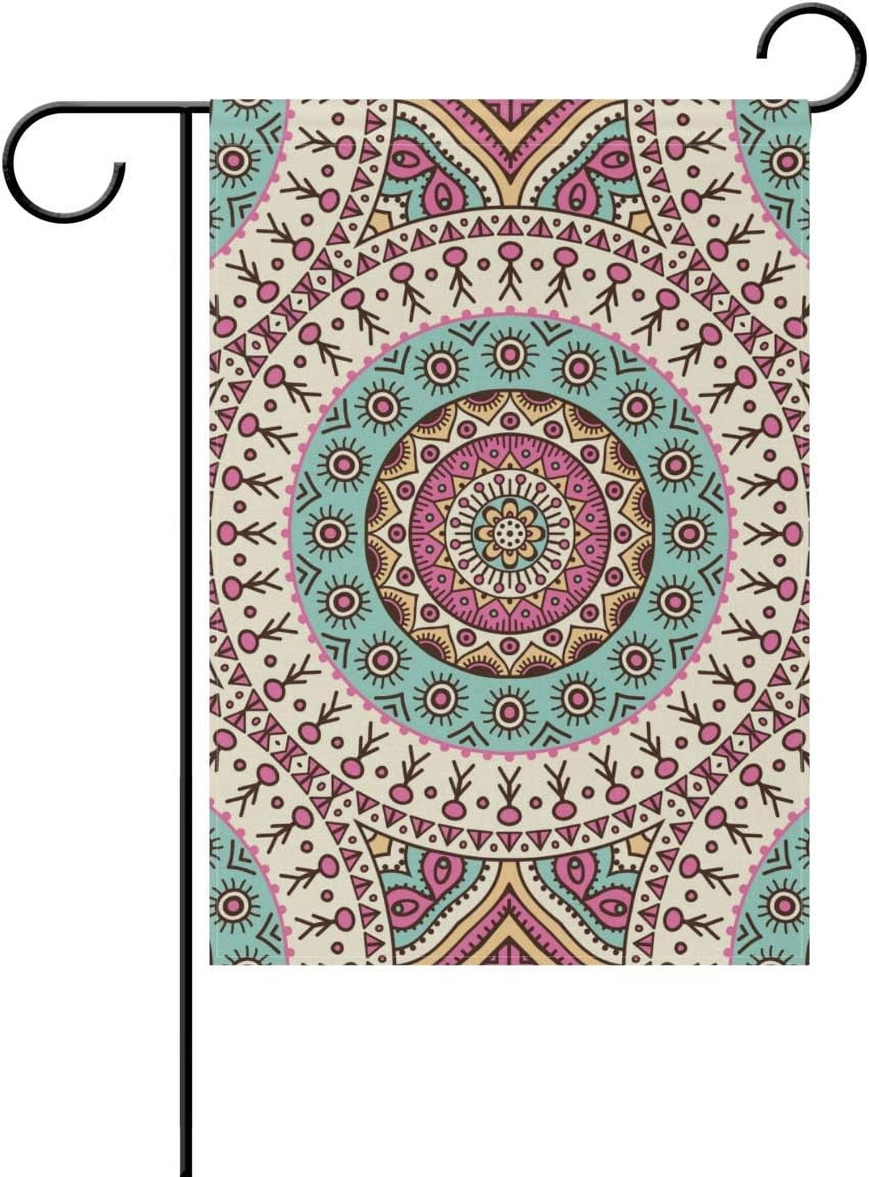 SKYSONIC Vintage Decorative Elements Double-Sided Printed Garden House ...