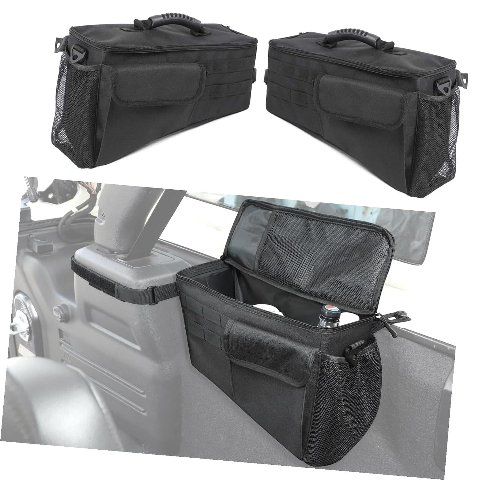 SKYSONIC Wheel Well Storage Container, Rear Trunk Organizer, Cargo ...