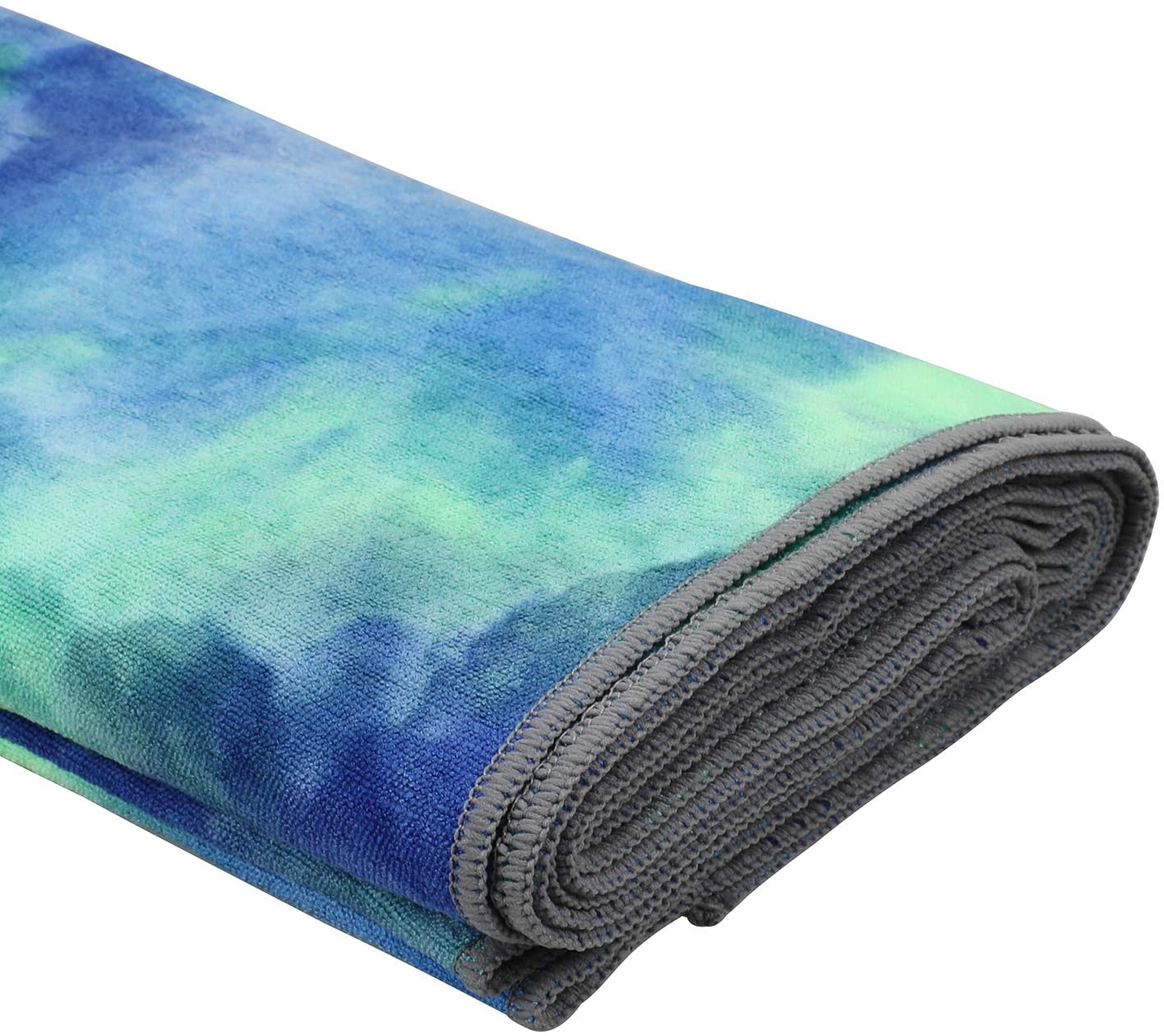 SKYSONIC Yoga Towels, featuring a fle texture for non-hot yoga, crafted ...