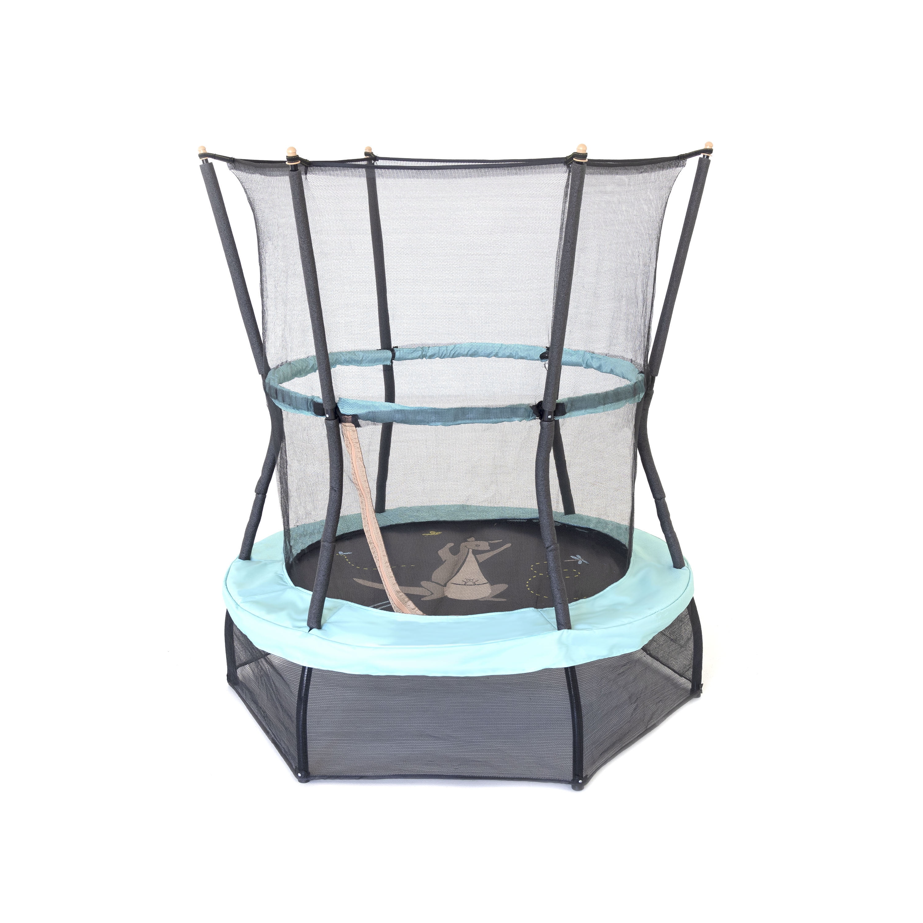 Skywalker 48" Mini Trampoline for Kids & Toddlers with Safety Net ...