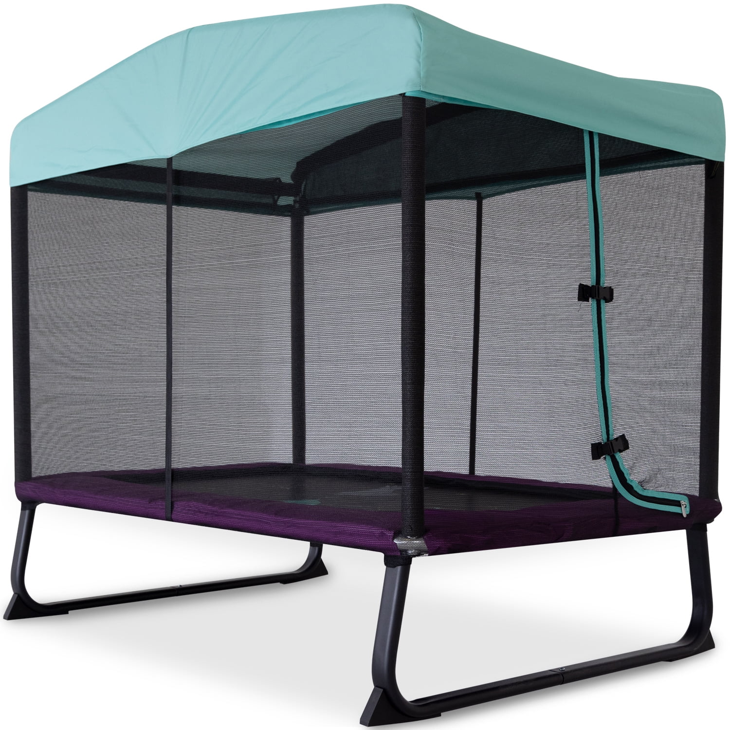 Skywalker Sports Eeyore 6x4 FT Rectangle Indoor/Outdoor Mini Trampoline ...
