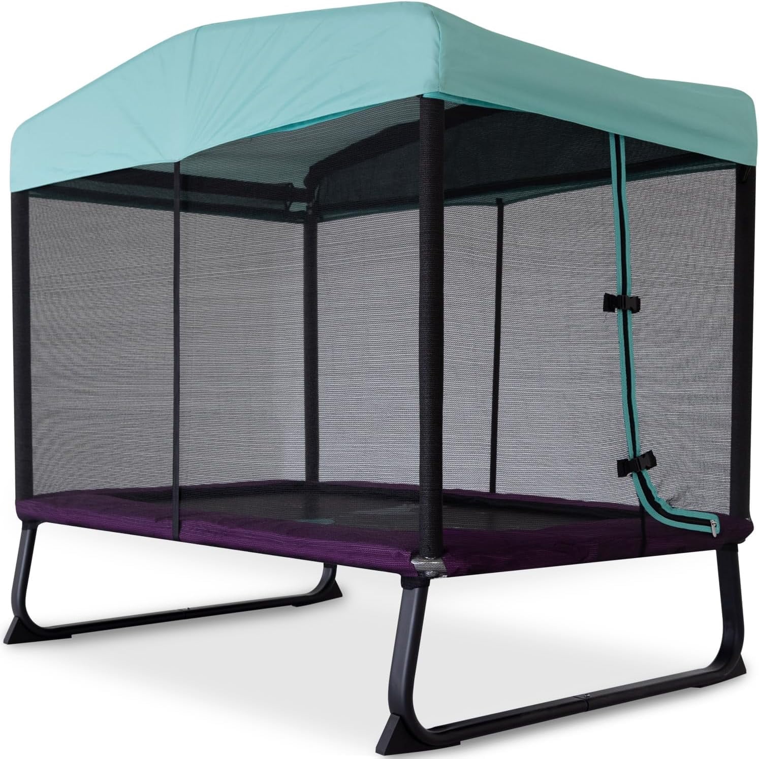 Skywalker Sports Eeyore 6x4 FT Rectangle Indoor/Outdoor Mini Trampoline ...
