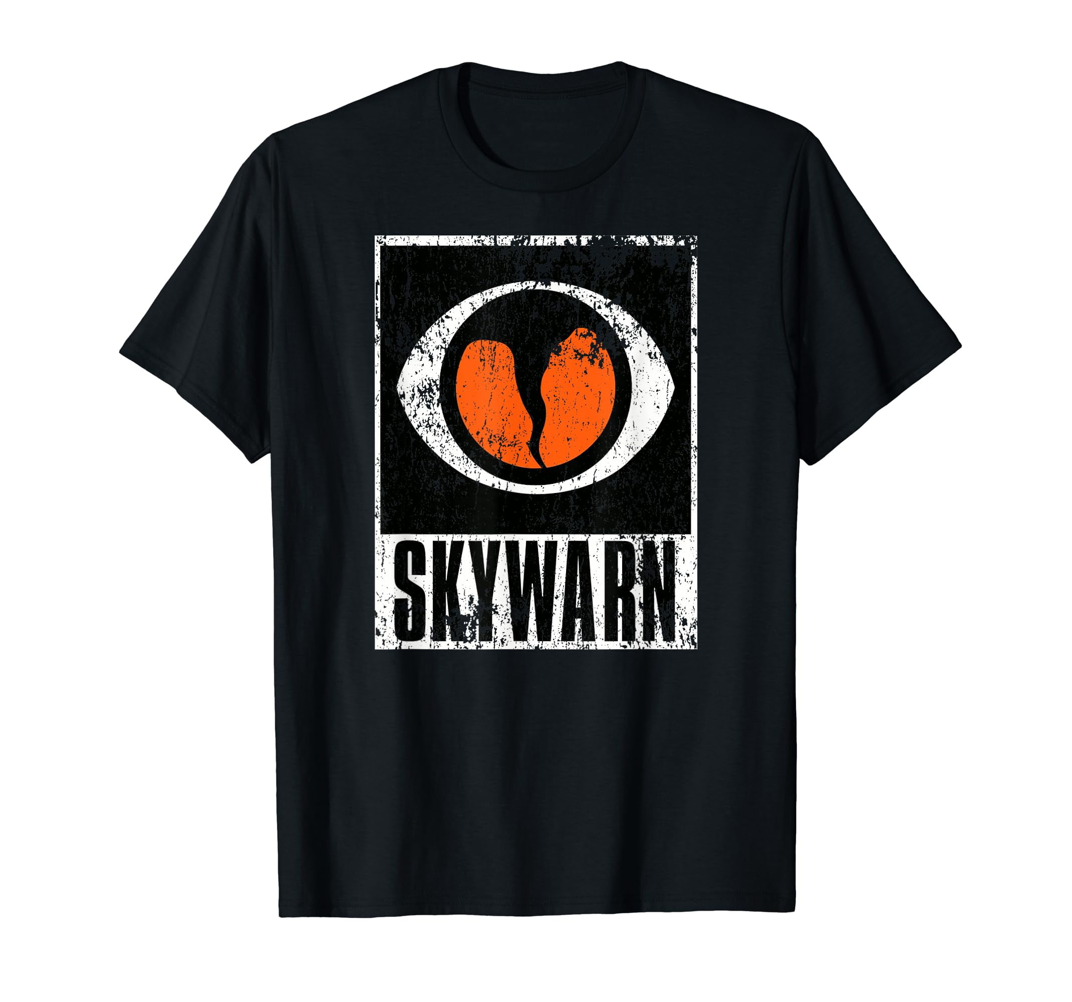 SKYWARN Storm Spotter Distressed Grunge Logo T-Shirt - Walmart.com