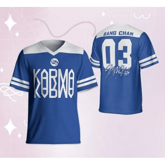 SKZ Karma Merch Shirt Unisex Tops Tee Outdoor Tee Fashion V-Neck T ...
