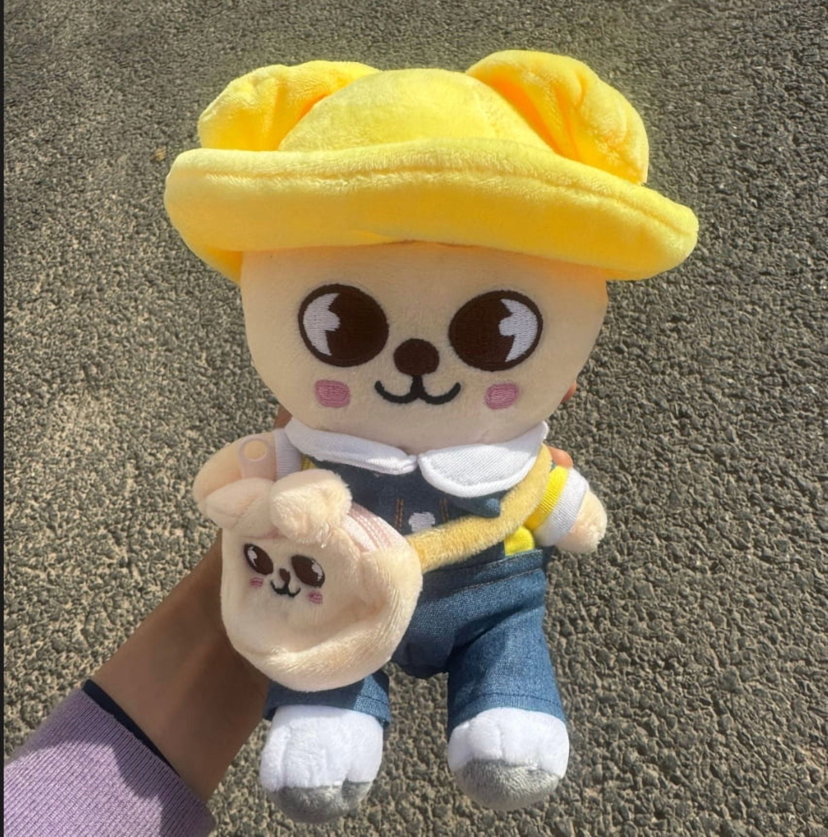 SKZ-OO Bbokari Plush, Cute Anime Stuffed Figure Throw Pillows for Home ...