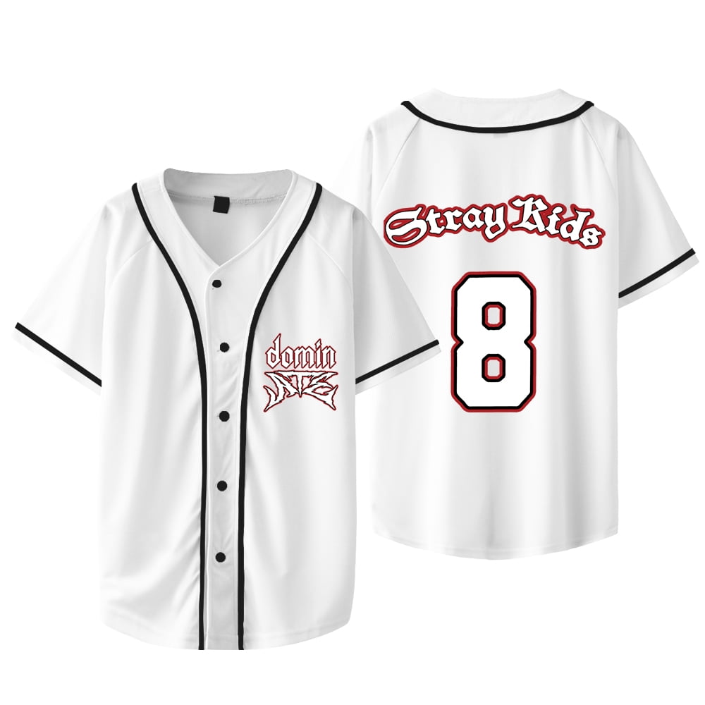 SKZ Stray Kids Dominate World Tour 2025 Merch Jersey Cosplay Unisex ...