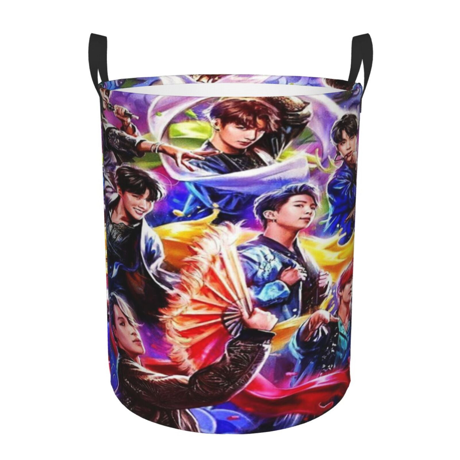 SKZ Stray Korea Ki-DS Laundry Basket with Handle Waterproof Fabric ...