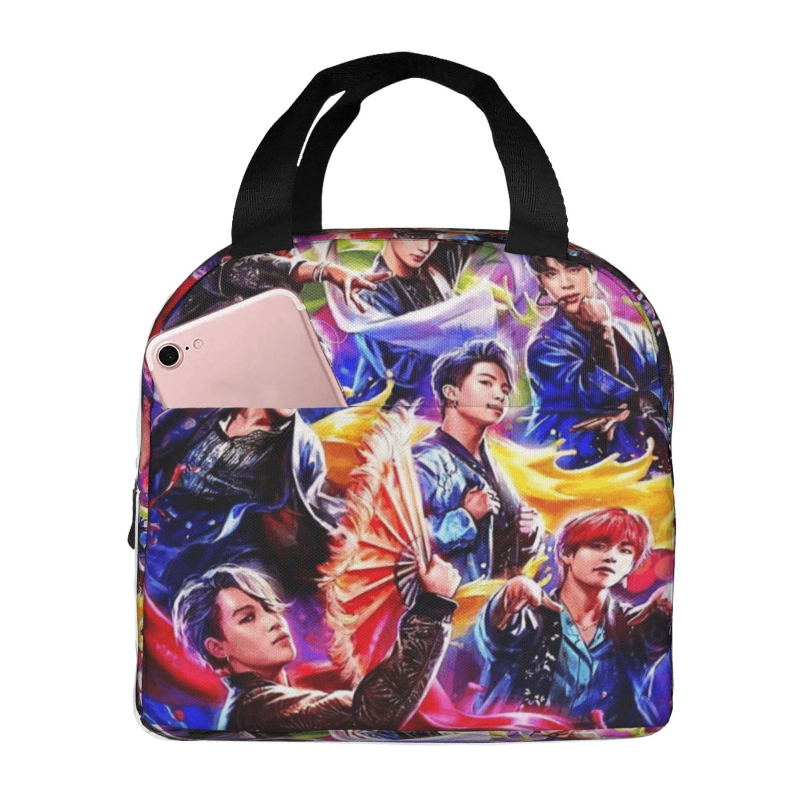 SKZ Stray Korea Ki-DS Lunch Bag Lunch Box Reusable Bento Box Hot and ...