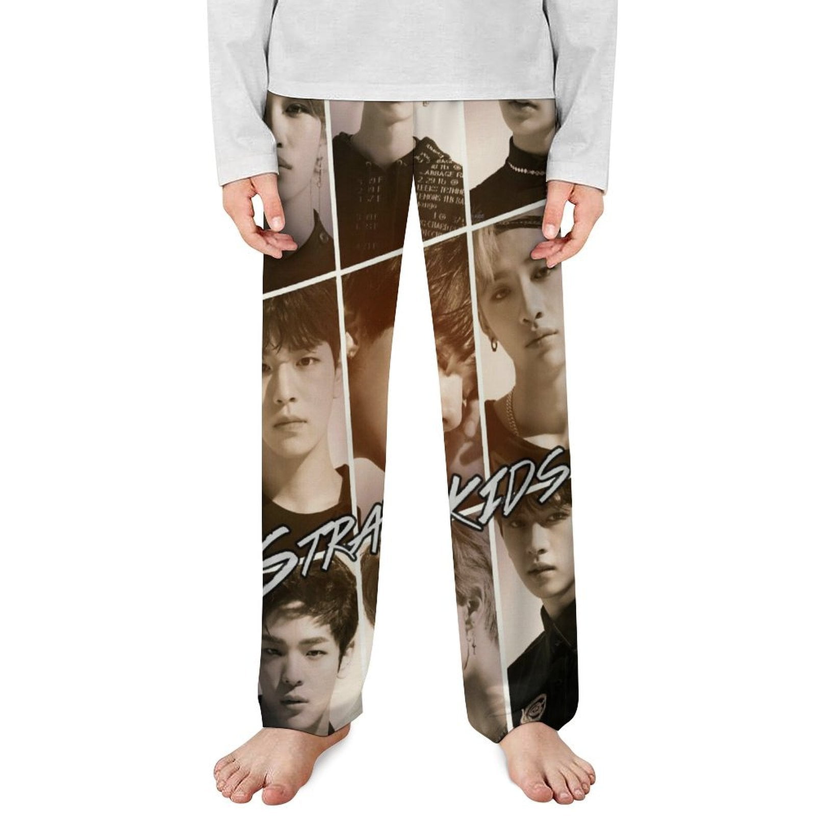 SKZ Stray Korea Ki-DS Pajama Pants Cartoon Casual Lounge PJ Bottoms ...