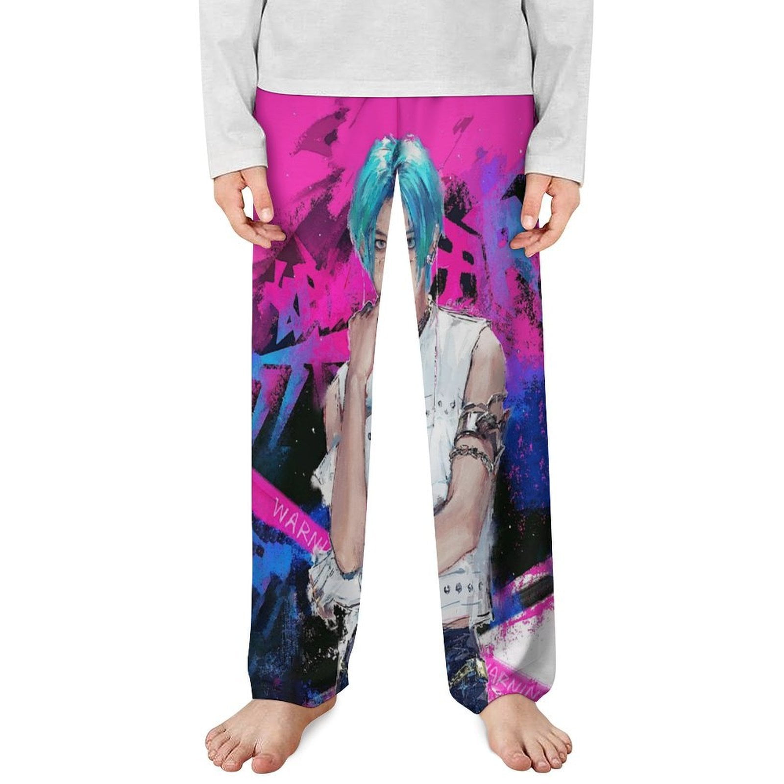 SKZ Stray Korea Ki-DS Pajama Pants Cartoon Casual Lounge PJ Bottoms ...