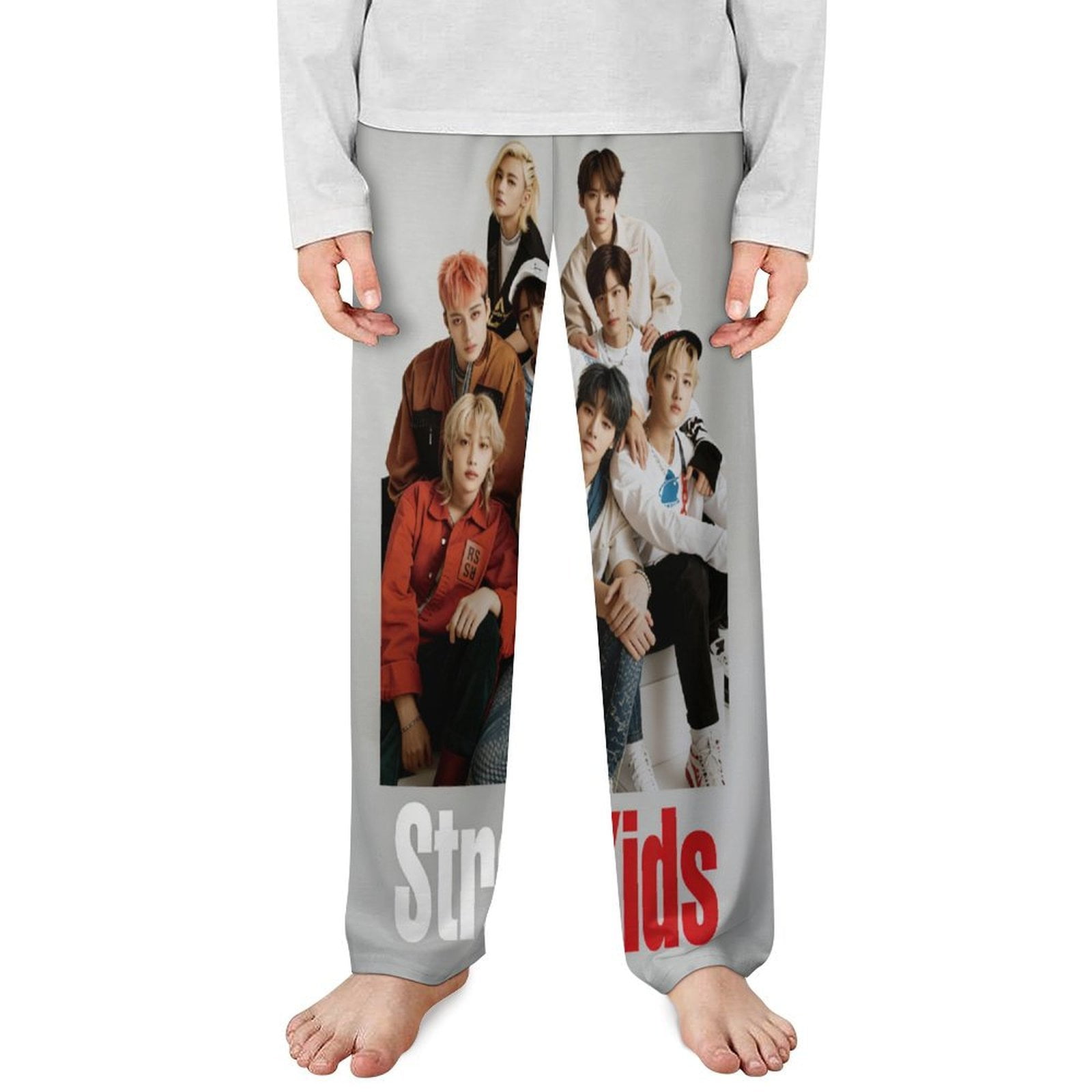 SKZ Stray Korea Ki-DS Pajama Pants Cartoon Casual Lounge PJ Bottoms ...