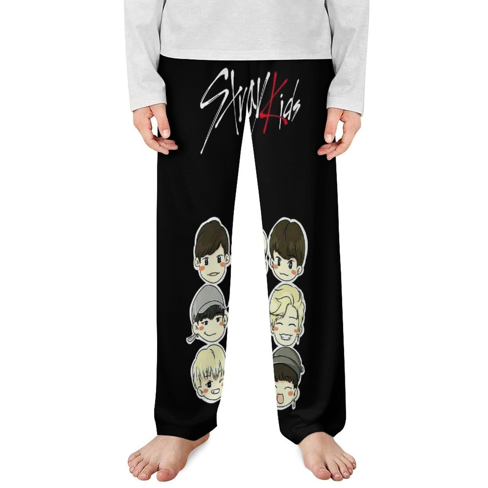 SKZ Stray Korea Ki-DS Pajama Pants Cartoon Casual Lounge PJ Bottoms ...