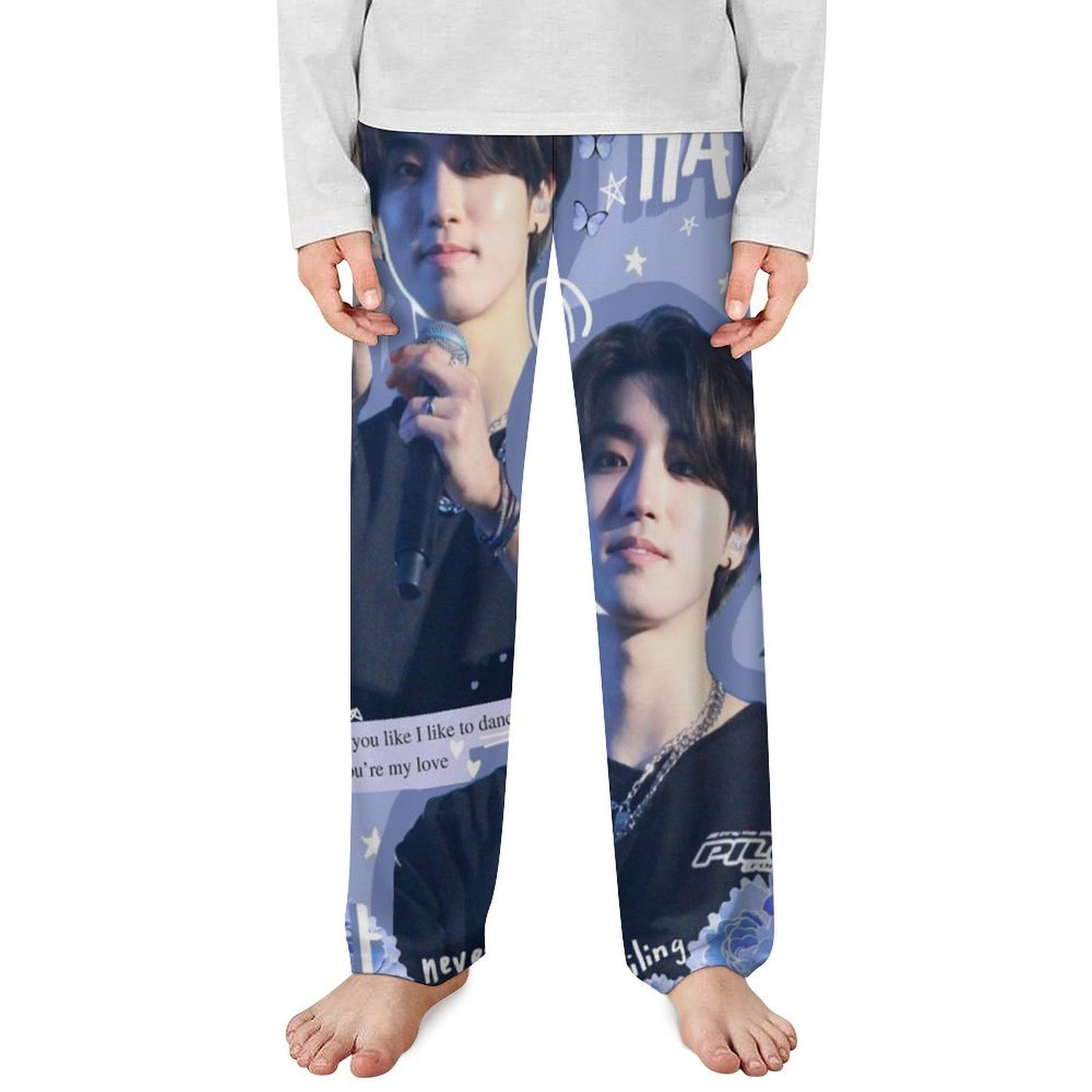 SKZ Stray Korea Ki-DS Pajama Pants Cartoon Casual Lounge PJ Bottoms ...