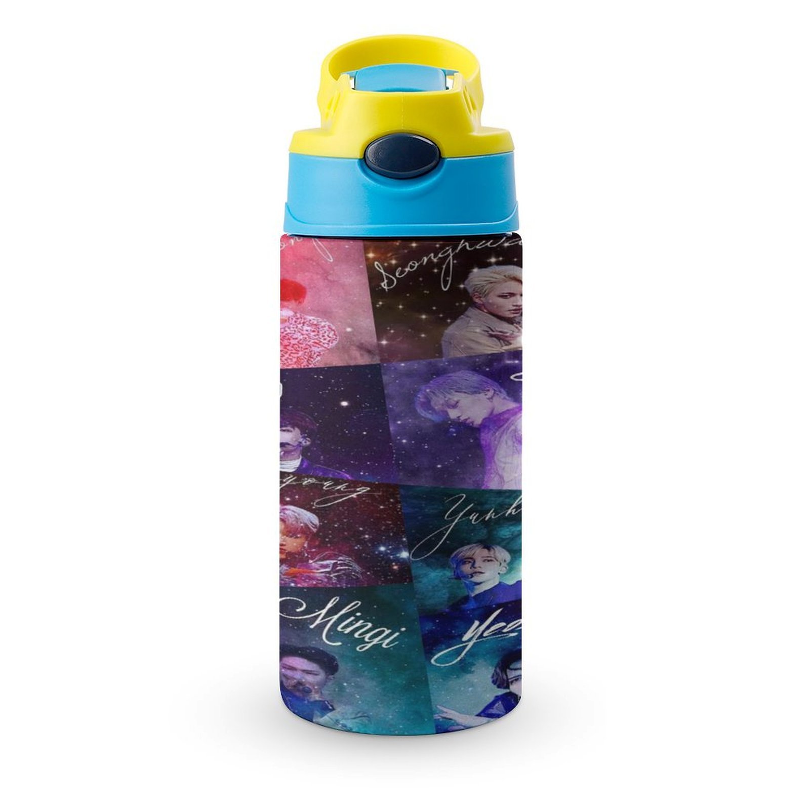 SKZ Stray Korea Ki-DS Water Bottle with Straw Lid Vacuum Insulated ...