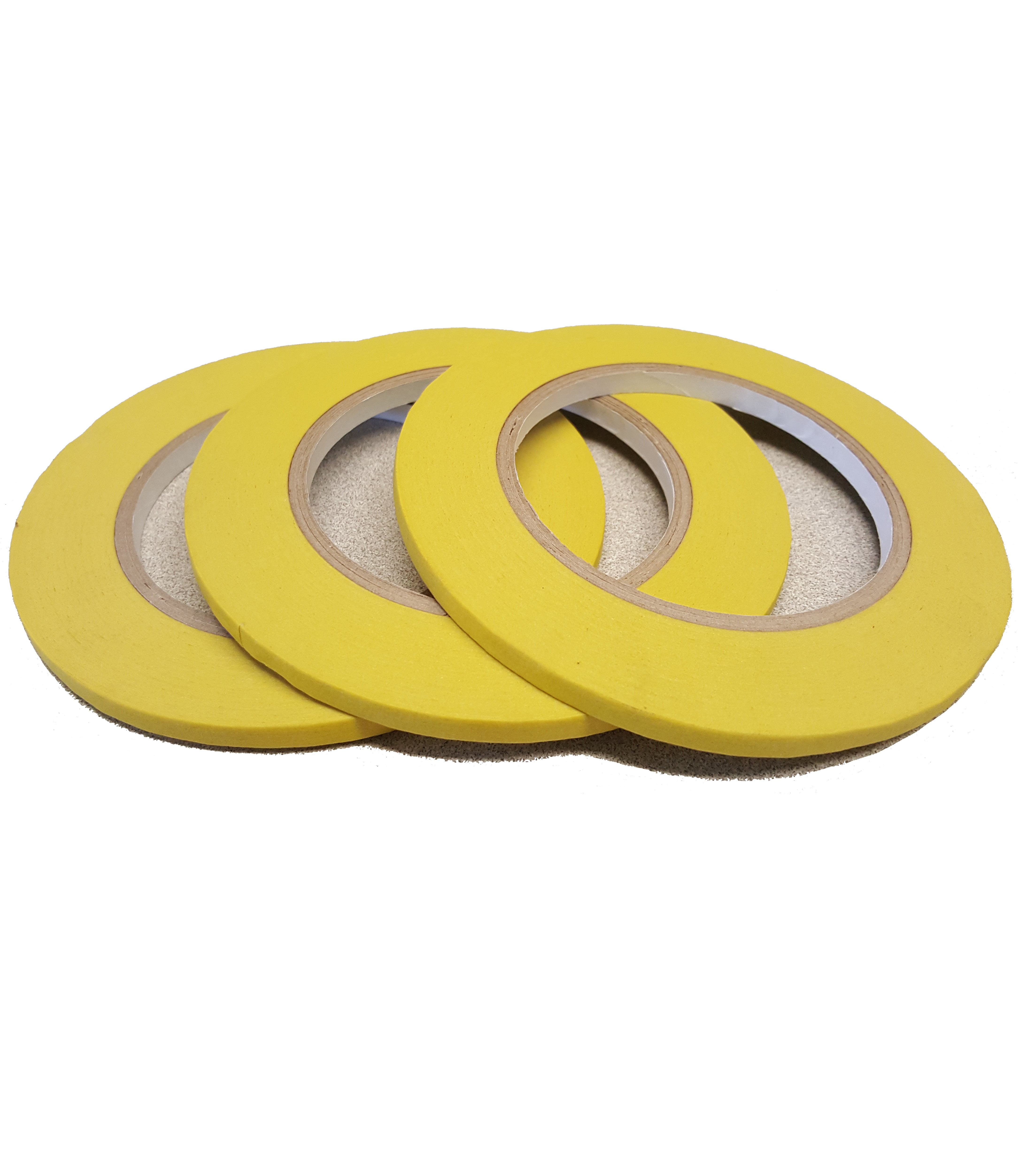 SKmax 1/4" X 60YDS Yellow Fine Line Masking Tapes 3 Rolls - Walmart.com