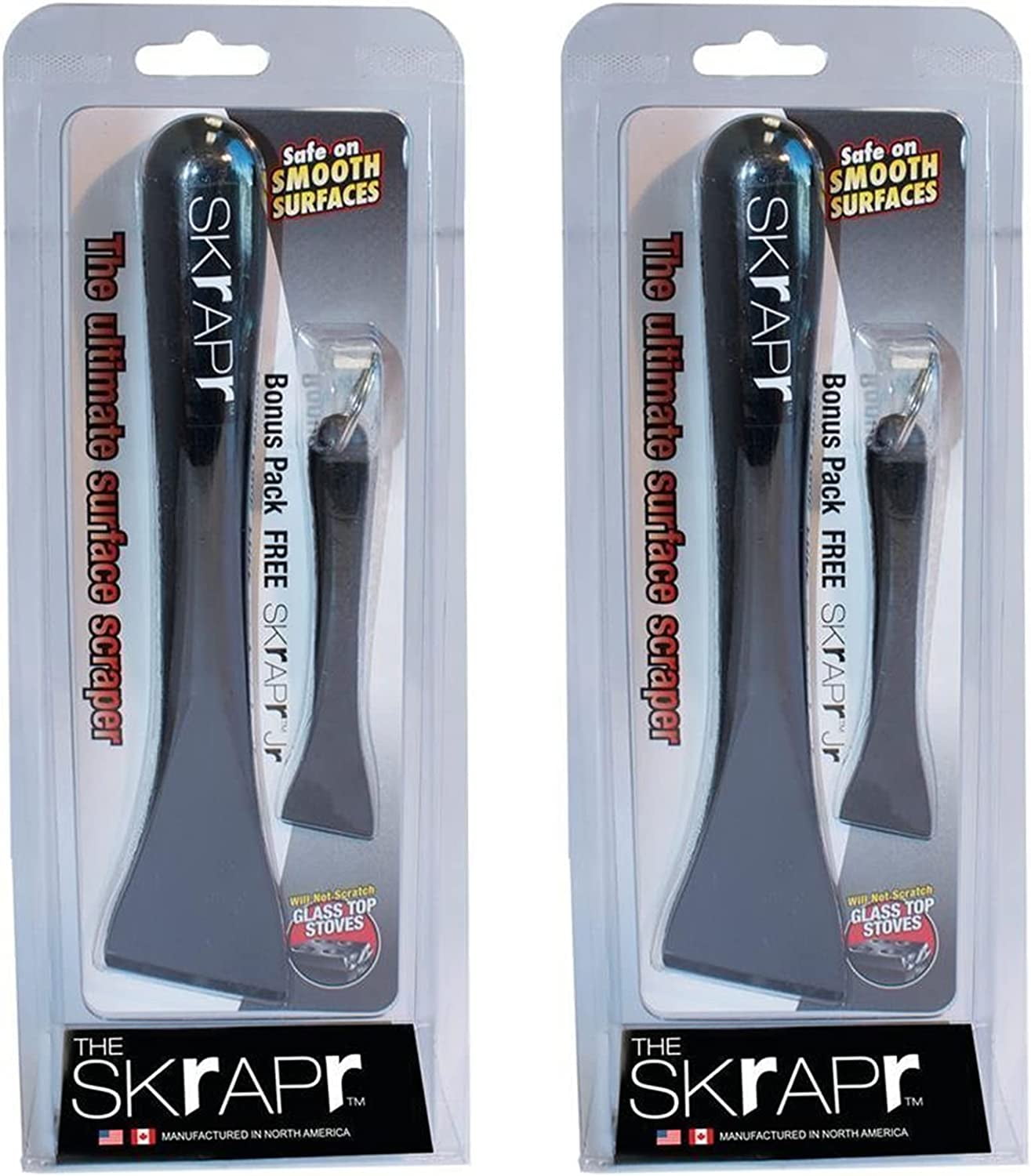 SKrAPr Ulitmate Surface Scraper Set, Set of 4 Scrapers (2 Regular and 2 ...