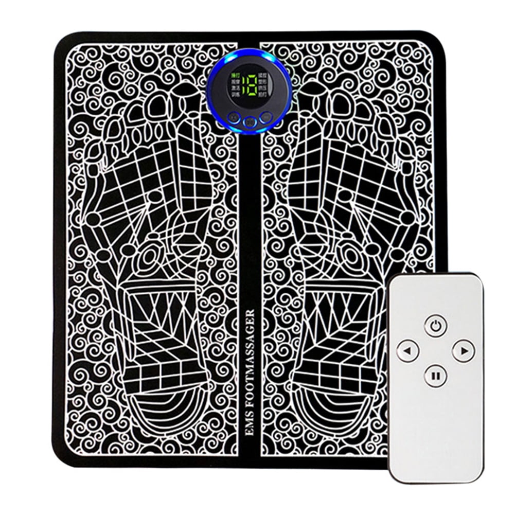 SKtetyds EMS Foot Booster 8 Modes USB Rechargeable for Home and Office ...