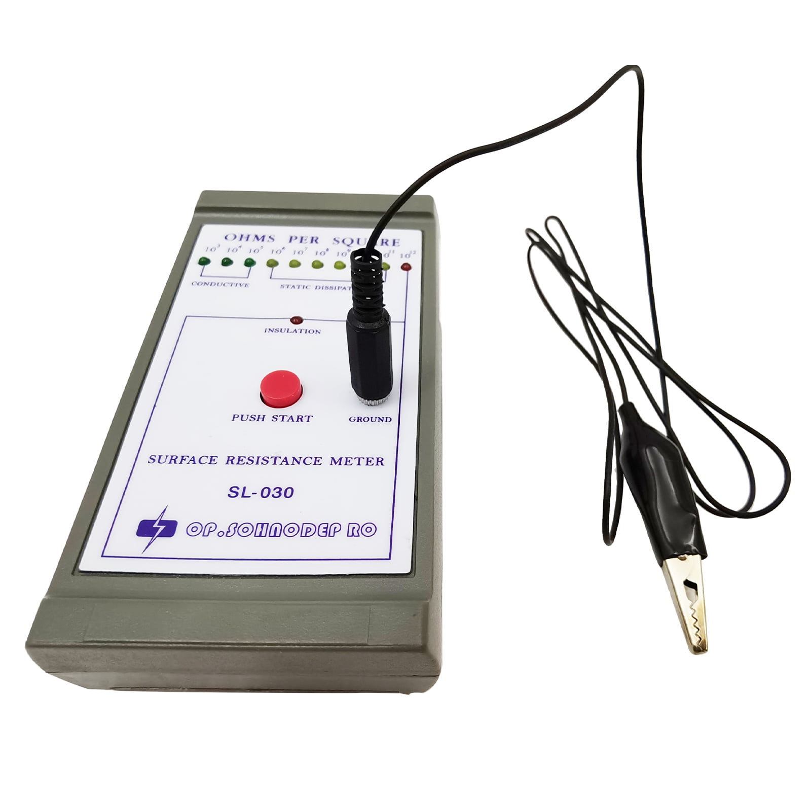 SL-030 Digital Antistatic Surface Resistivity Tester ESD Testing Device ...
