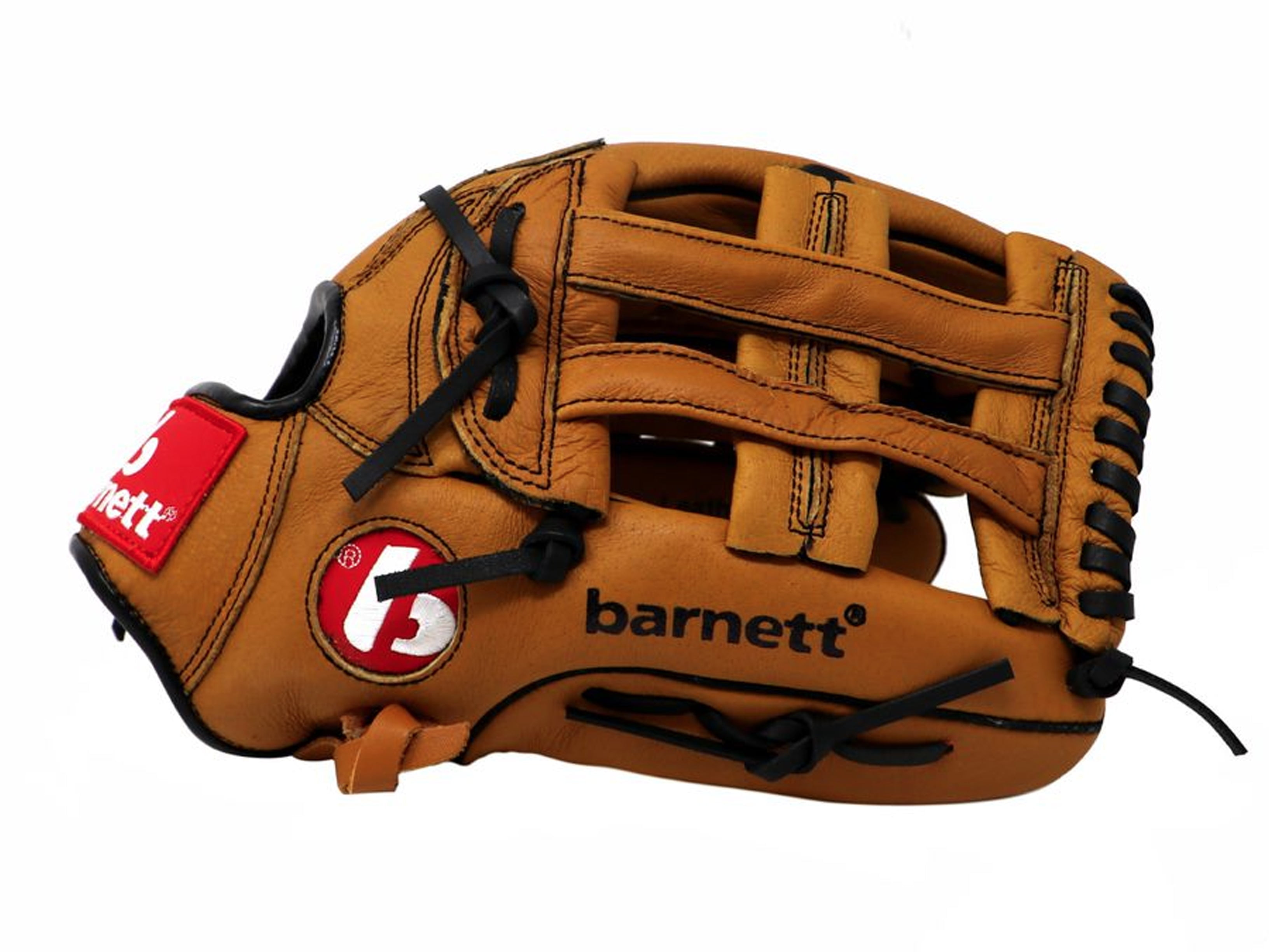 SL-127 12,7" Baseball Glove, Leather, Outfield, Right Hand Throw, Brown ...
