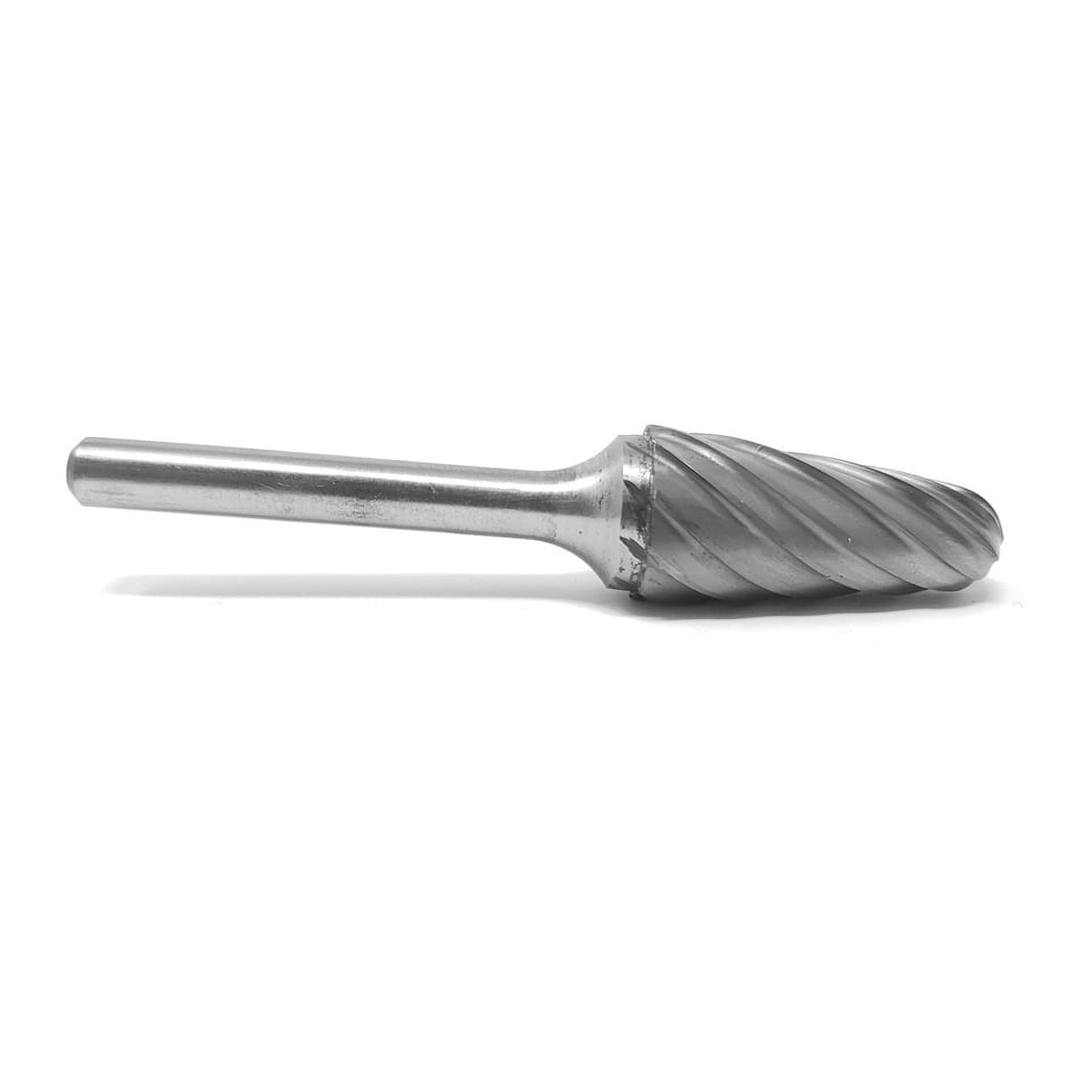 HELONGCO Aluminum Cut Carbide Burr Bur Tool, SL-6NF, 5/8" x 1 5/16", 1/ ...