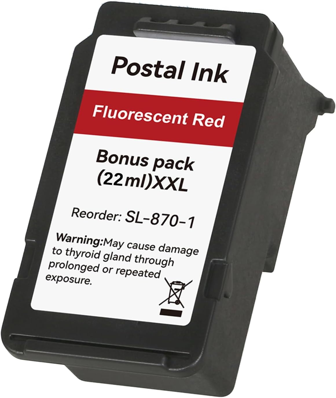 SL-870-1 XXL high Capacity Postal Red Ink Cartridge High-Capacity ...