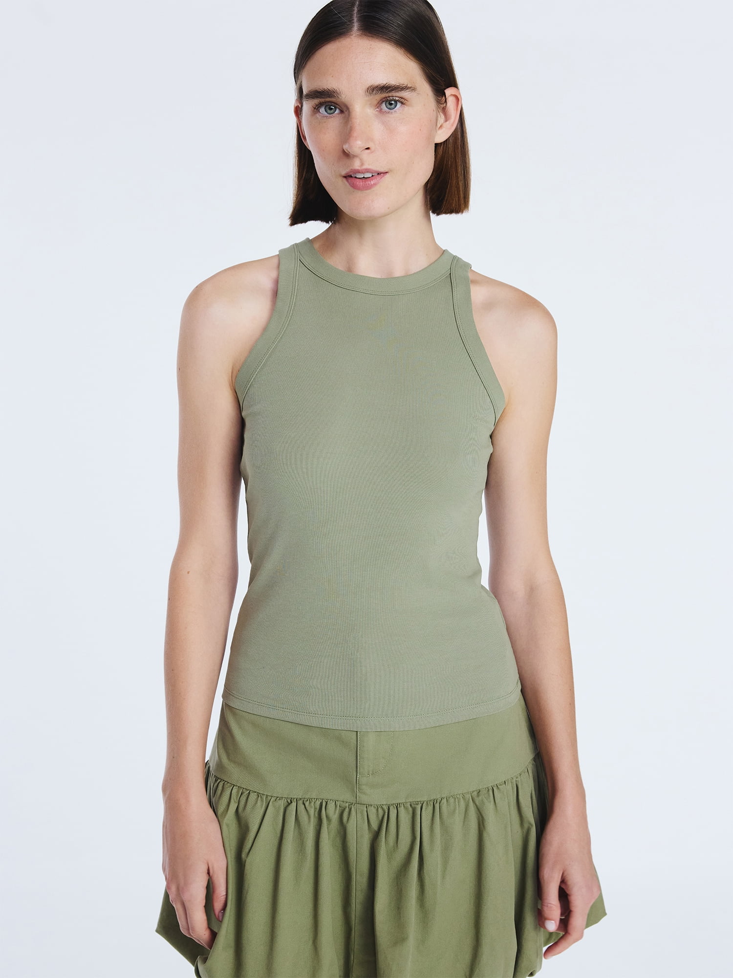 Free Assembly Women's Cutaway Tank Top, Sizes XS-XXL - Walmart.com