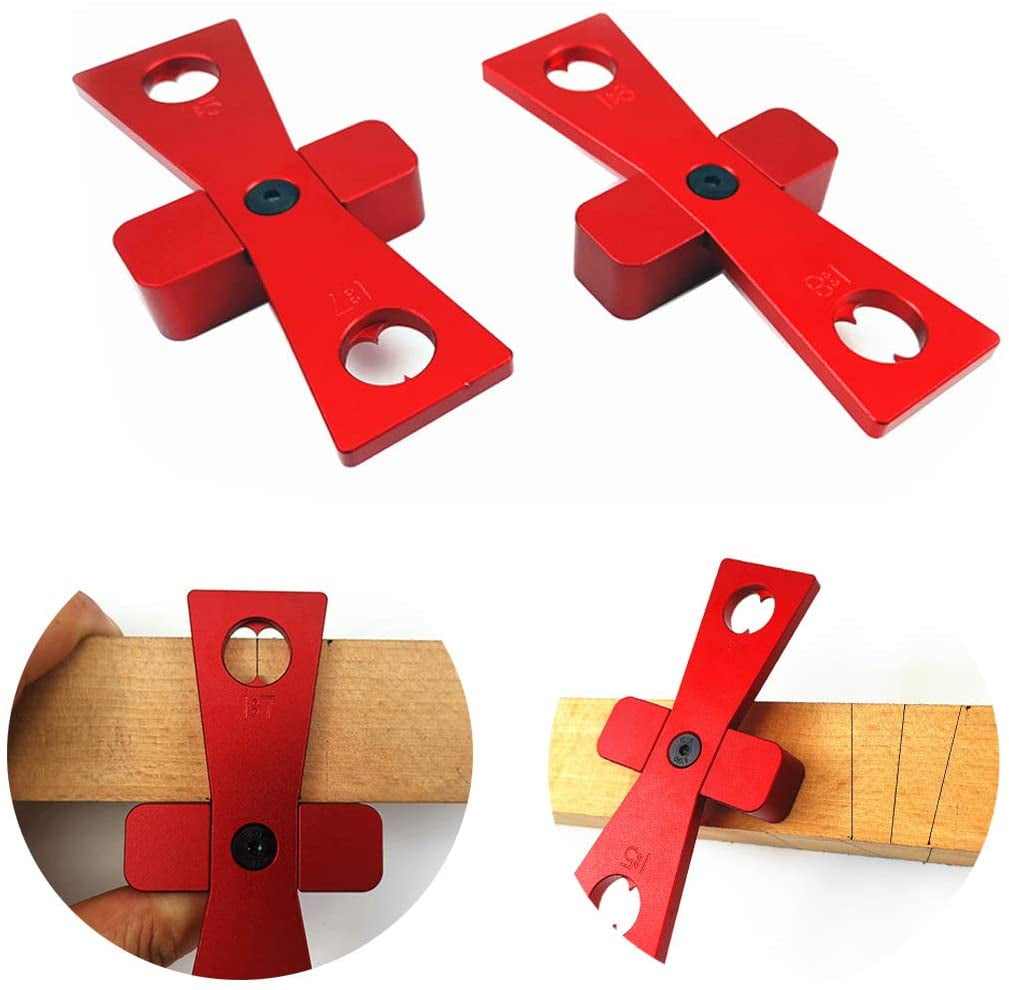 SL.GT 2pcs Dovetail Scribe Marking Tools woodworking hand scribe gauge ...