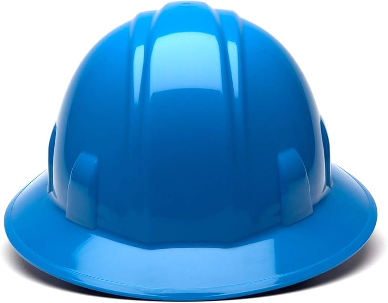 SL Series Full Brim Hard Hat 4 Point Suspension Light Blue - Walmart.com
