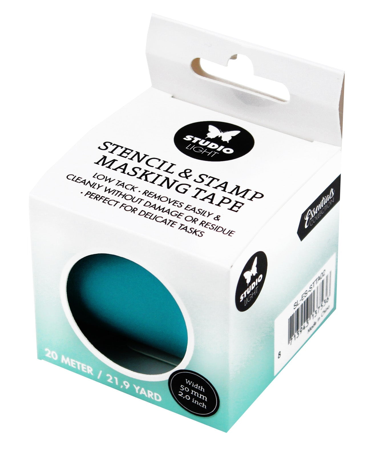SL Stencil Tape Low Tack 50mm Wide Essential Tools 40x40x50mm 20 MT nr ...