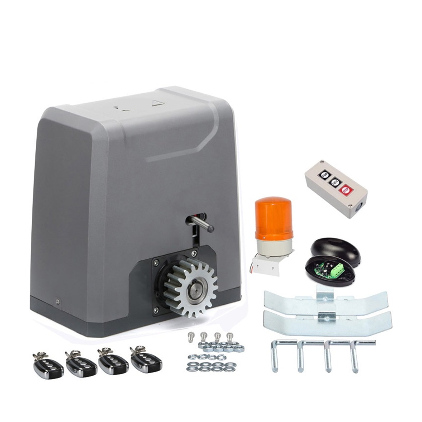 SL1500AC Automatic Sliding Gate Opener Motor For Max 1500kg Slide Gate ...